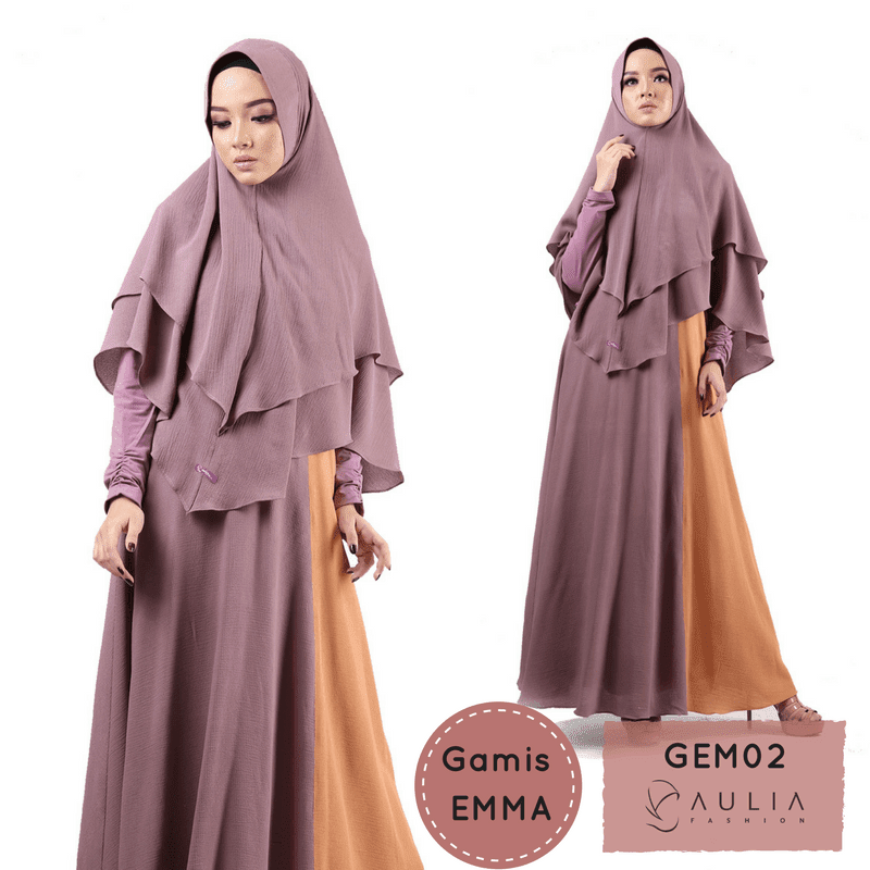 Gamis Emma - JUAL BAJU MUSLIM DAN JILBAB MODERN