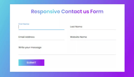 Add Responsive & stylish contact us widgets for blogger | techno-ahmad
