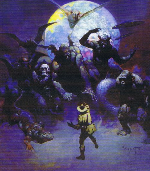 Cap'n's Comics: Strange Creatures by Frank Frazetta