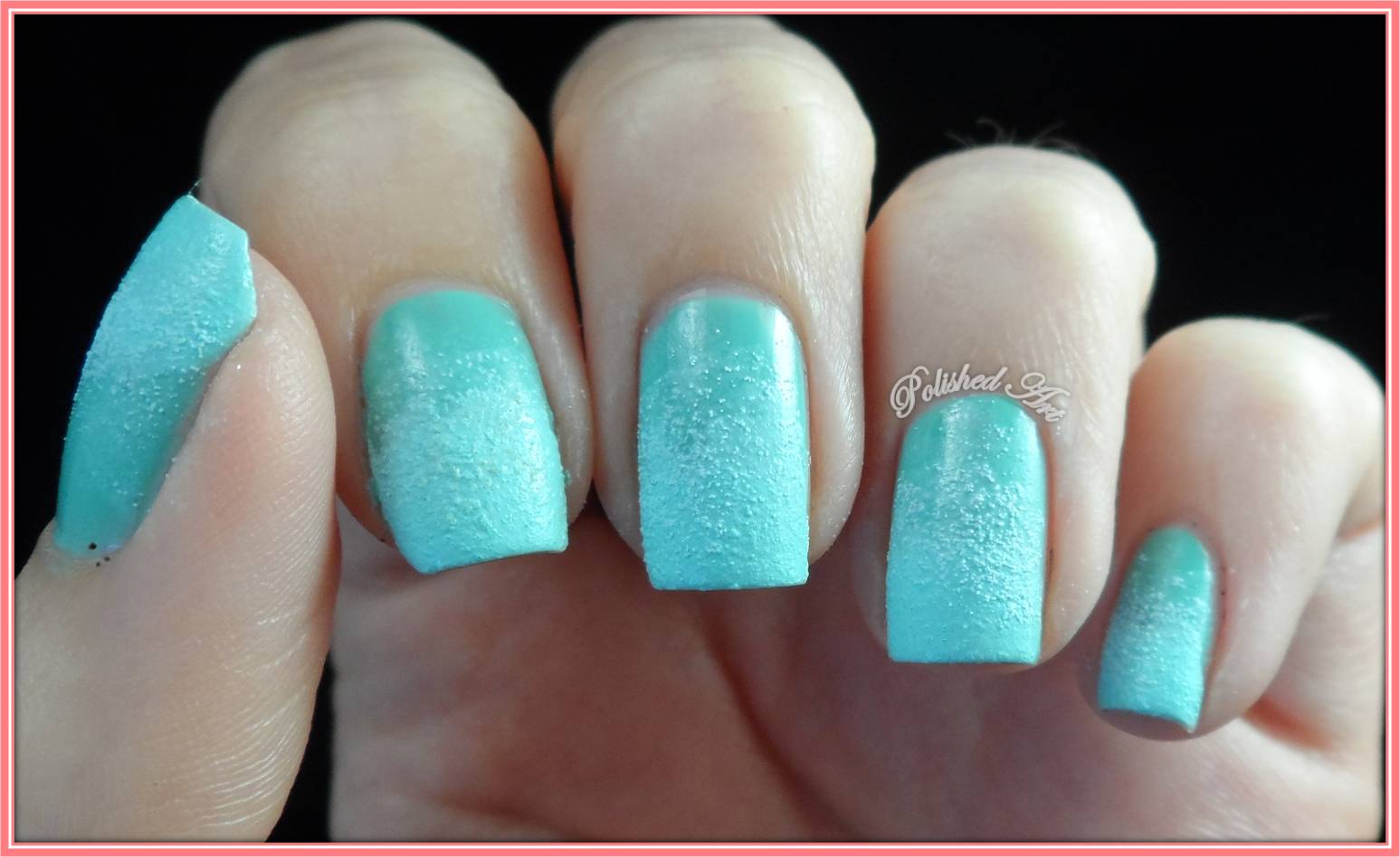 Polished Art: Textured Nail Art #2