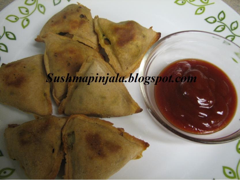 Baked Samosa - From Sushma's Kitchen