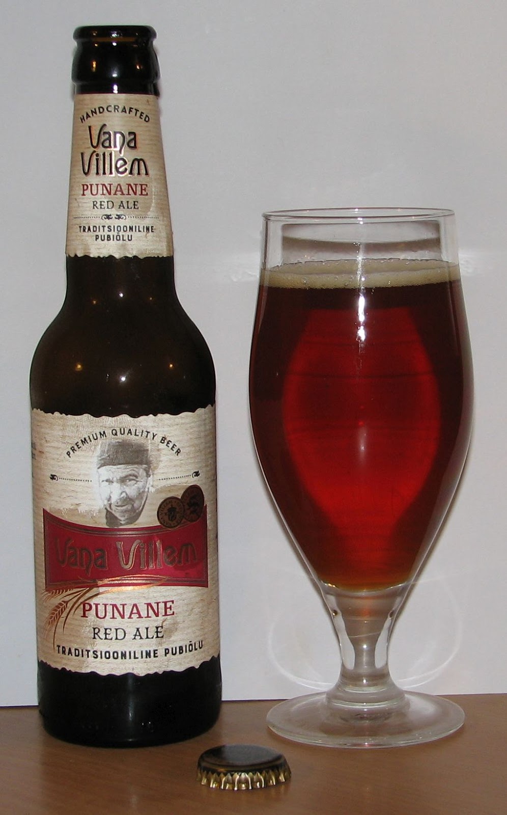 Õlle blogi: Vana Villem - Punane Red Ale