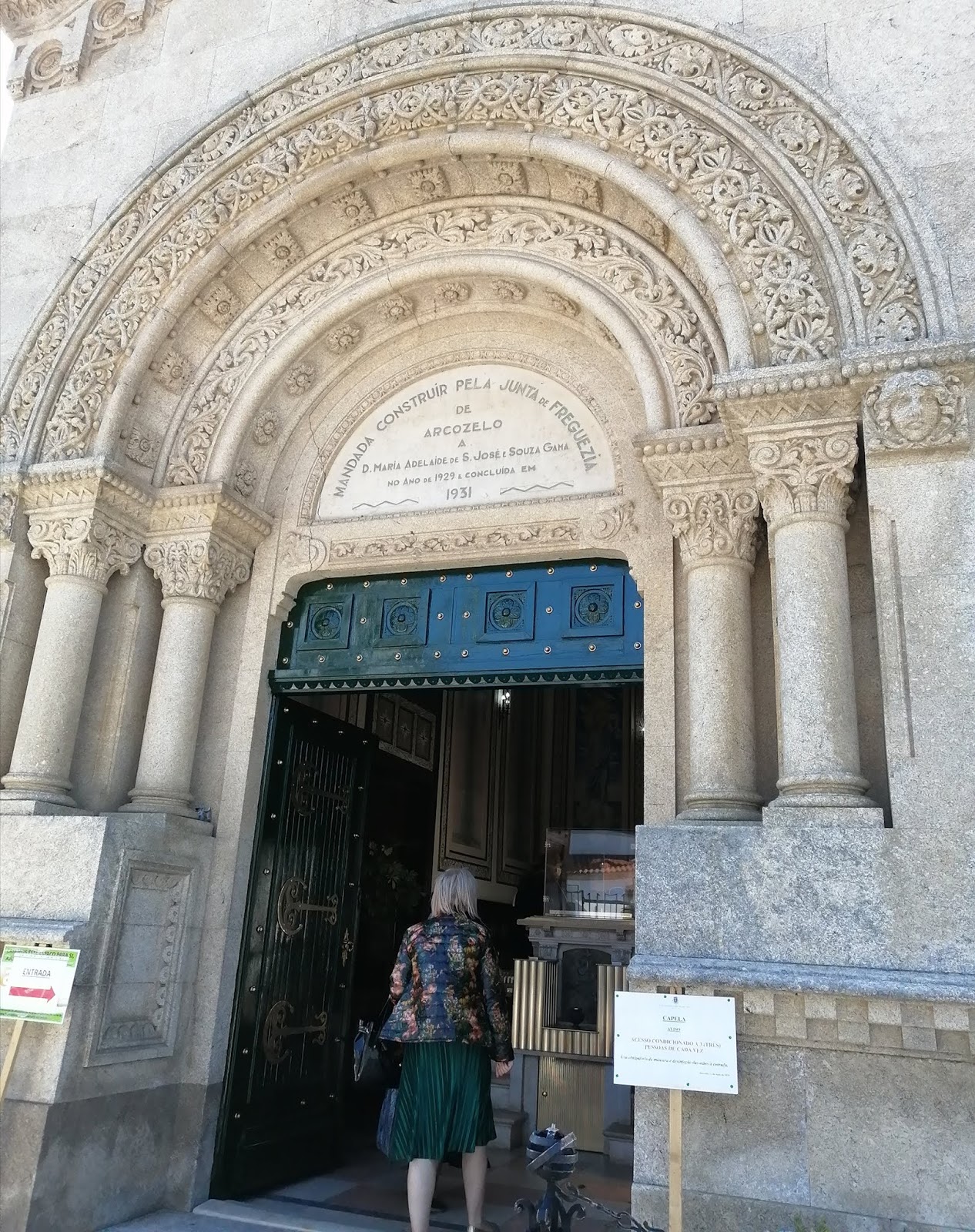 Os olhares da Gracinha!: Santa Maria Adelaide em Arcozelo!