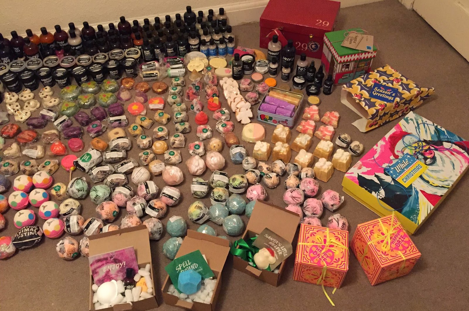 All Things Lush UK: End Of 2014 Lush Collection