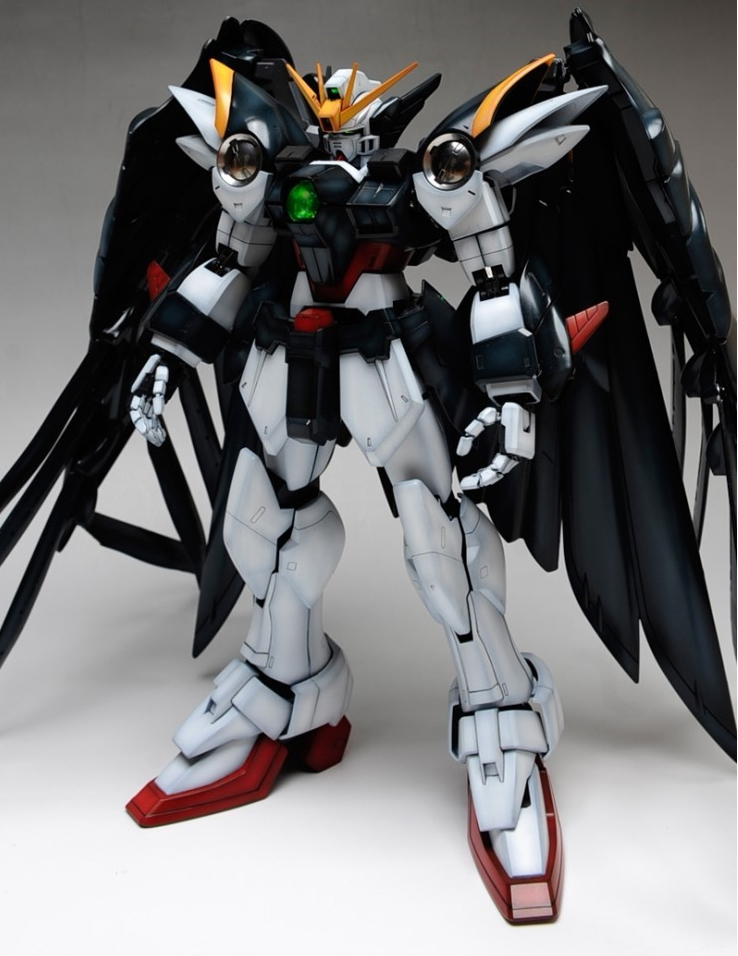 GUNDAM GUY: PG 1/60 Wing Zero Custom [Dark Angel] - Painted Build