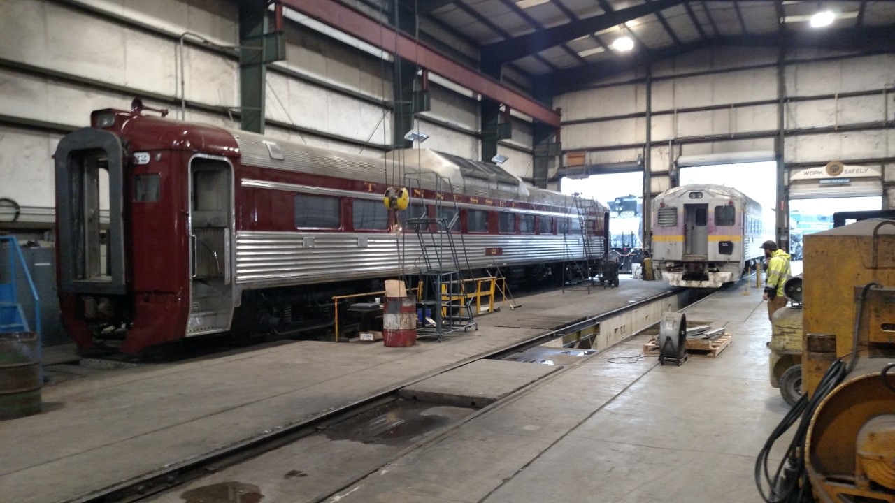 Western Maryland Scenic Railroad: New (to us) Budd RDC Cars (Photos)