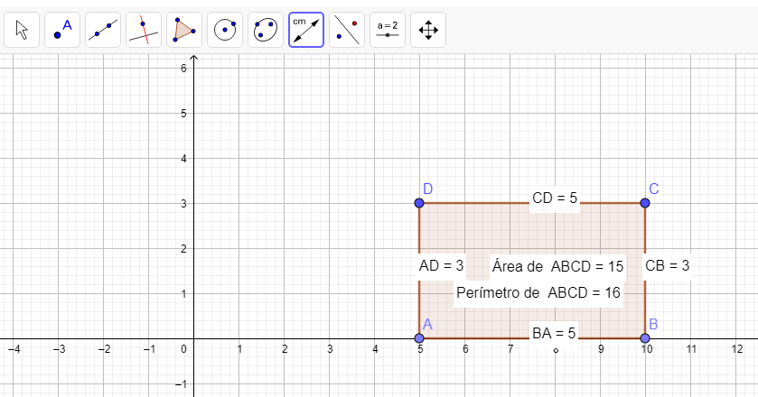 Informática Primaria EAM 2018: Área y Perímetro utilizando Geogebra