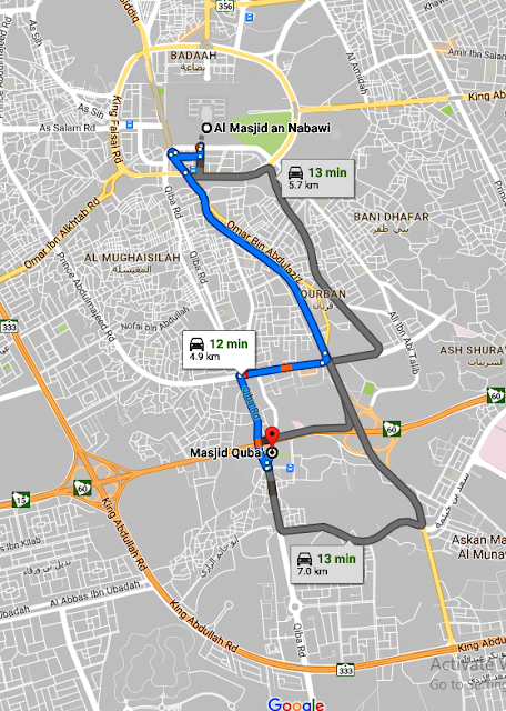 Hj. Zulheimy Ma'amor: KEMBARA HAJI 2017 - MELAWAT SEKITAR MADINAH