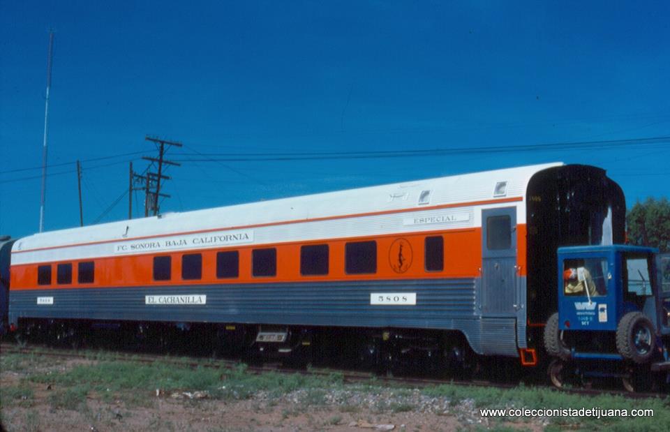 FERROCARRIL SONORA BAJA CALIFORNIA SBC: VAGONES