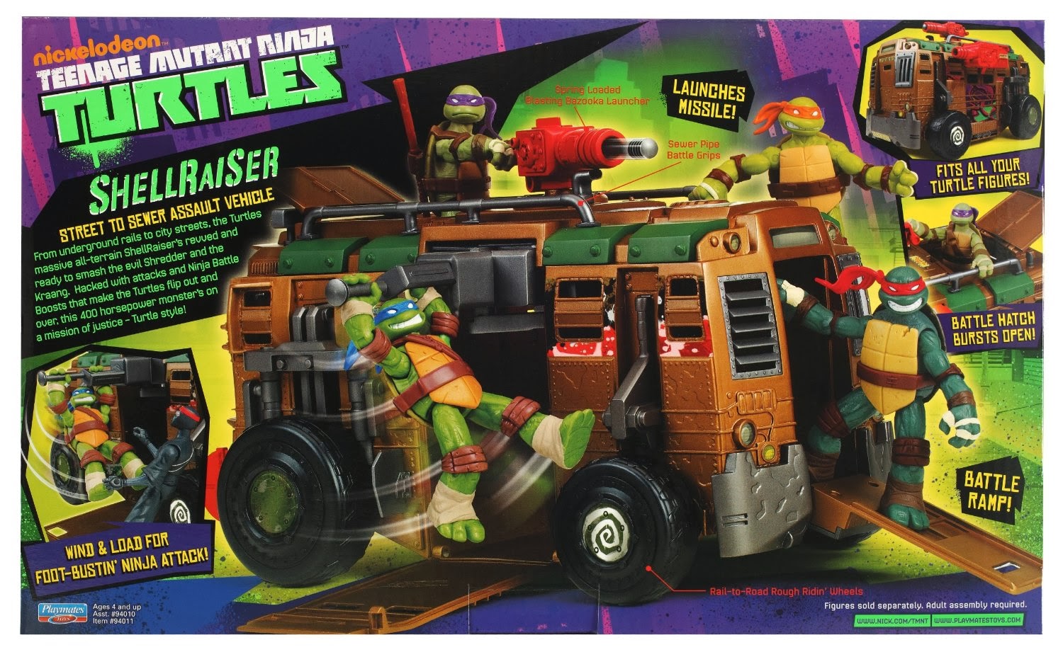 Christmas Toy: Teenage Mutant Ninja Turtles Shellraiser Review