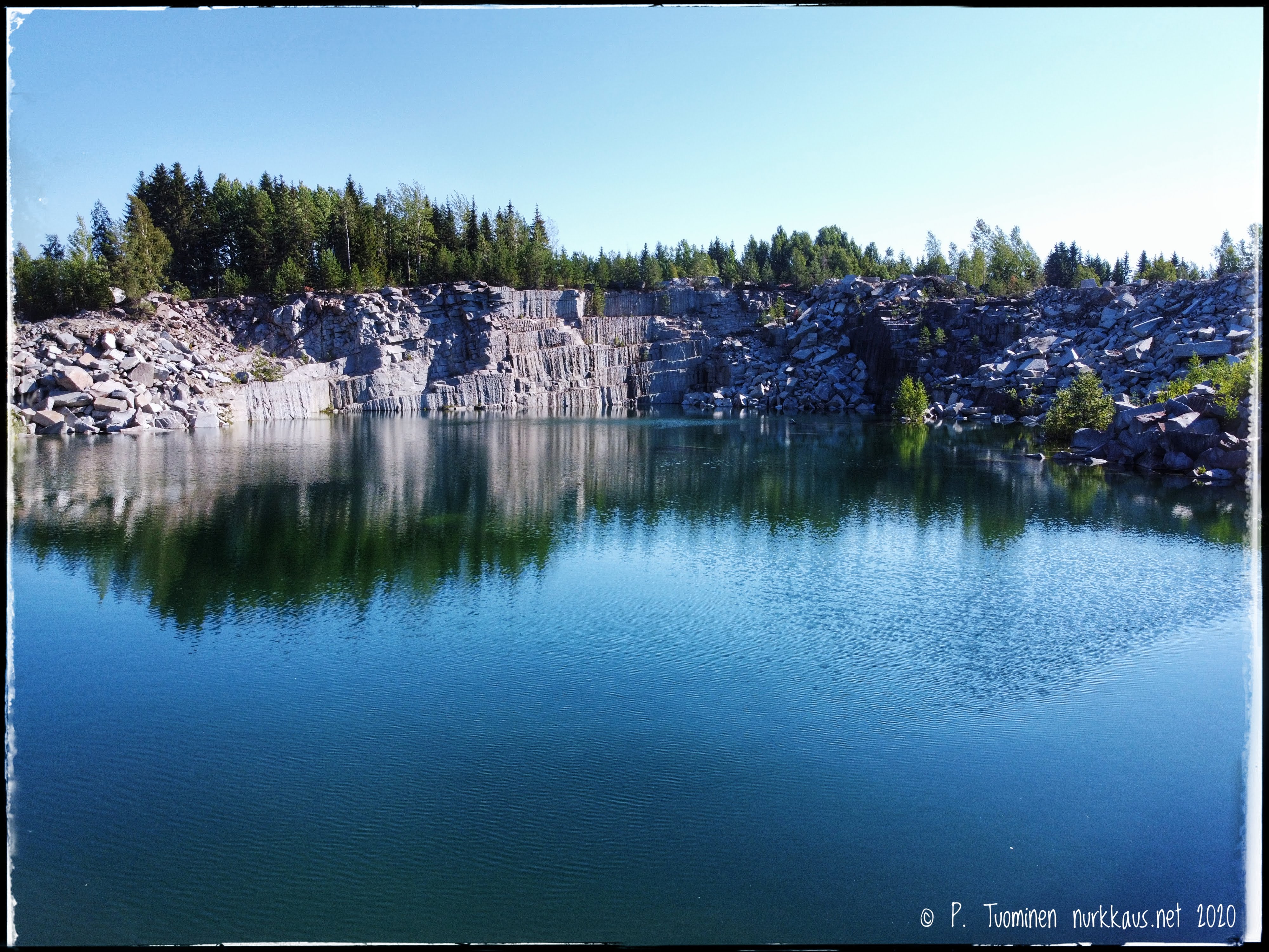 Kuulumisia nurkkauksesta: Historiaa: Kurun louhos