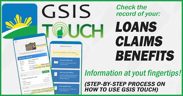 Check your GSIS Records (Loans, Claims, Pensions) via GSIS TOUCH ...