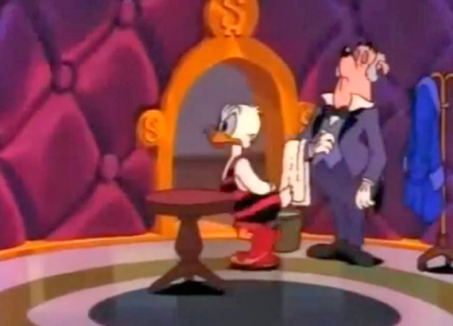 From the Ponder Couch: The Worn: Scrooge's Worry Room!