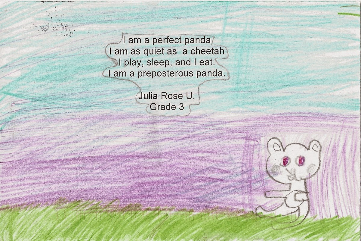 Today's Little Ditty: A Perfectly Preposterous Panda Postcard