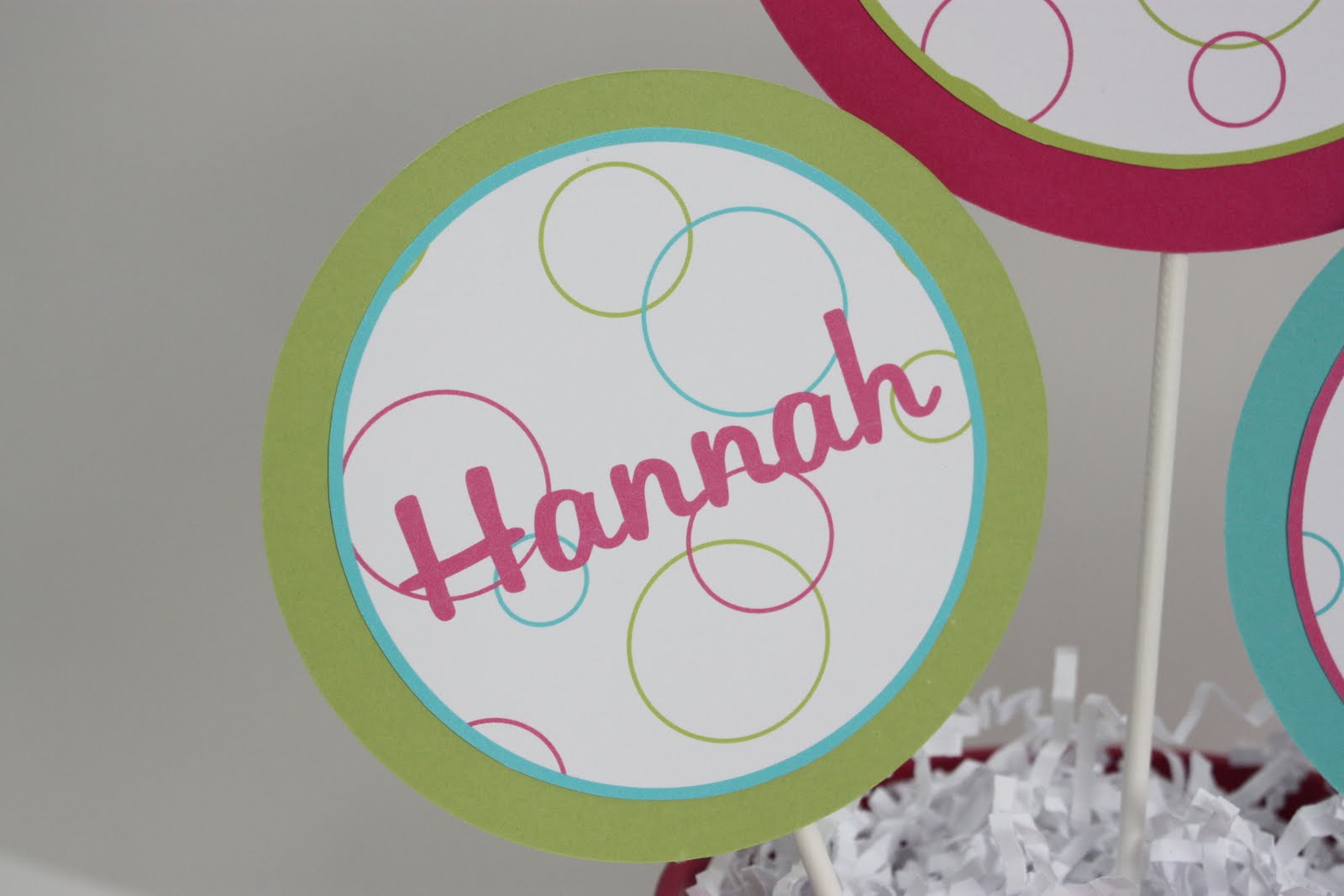 5M Creations: Bubble Birthday Party
