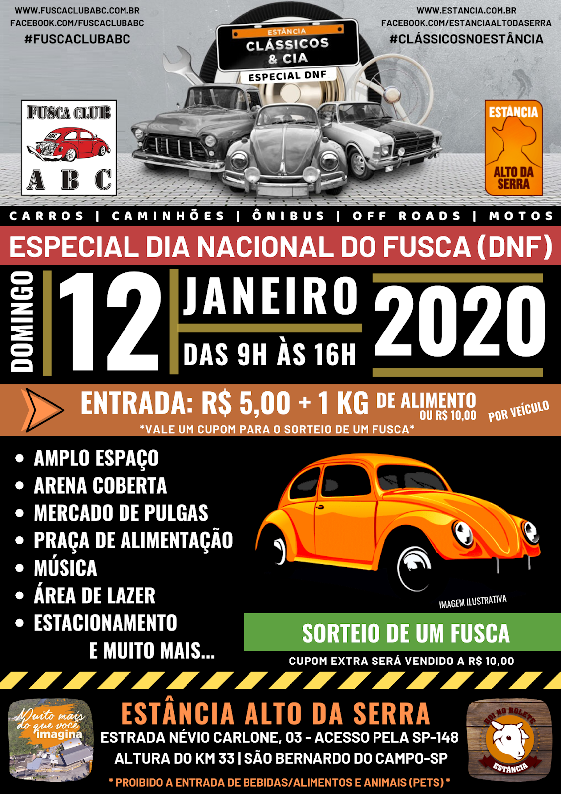 Fusca Club ABC: 2019