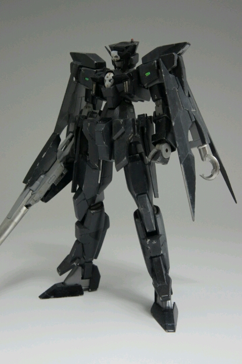 HG 1/144 Gundam AGE2 Dark Hound (stealth armor equipment) Custom Build