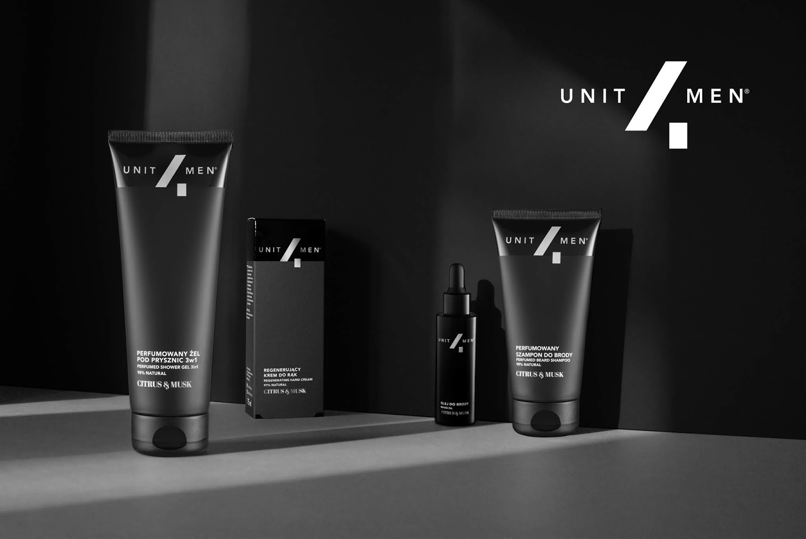 Unit4Men Men’s Premium Cosmetics – Packaging Of The World