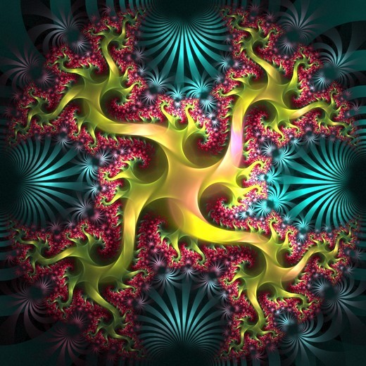ArtHouse: 35 Beautiful Examples of Fractal Flowers - Noupe Design Blog