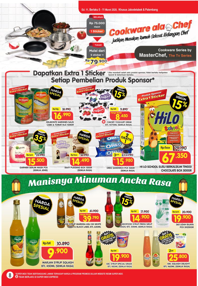 Katalog Promo Super Indo 5-11 Maret 2020