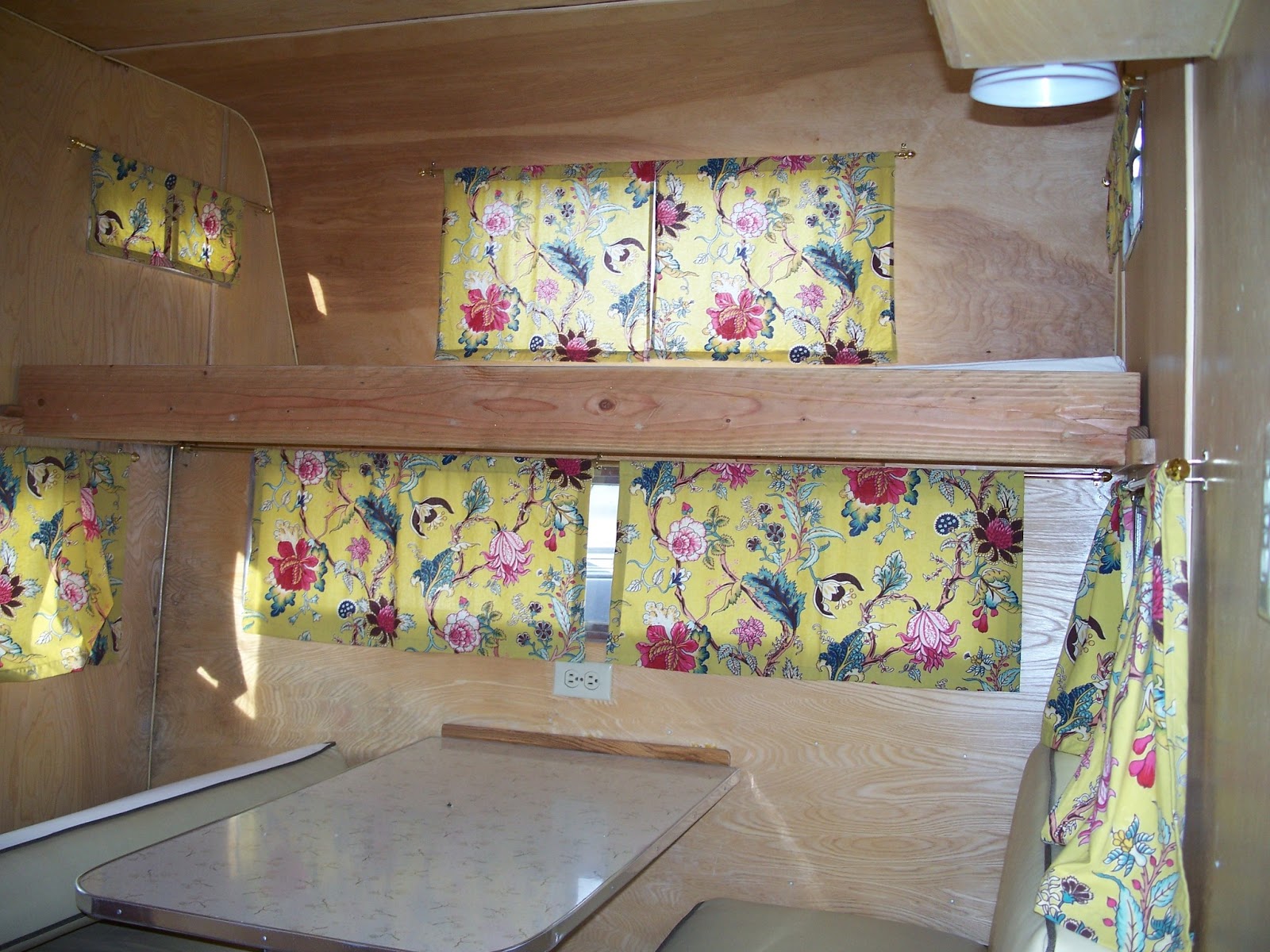 High Prairie Farmgirl: Inside the 1963 Aloha Trailer - Before Photos