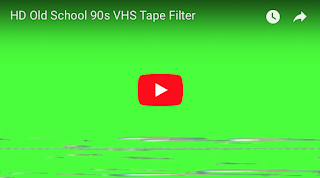 Stock Footage Plus: HD Old School 90s VHS Tape Filter