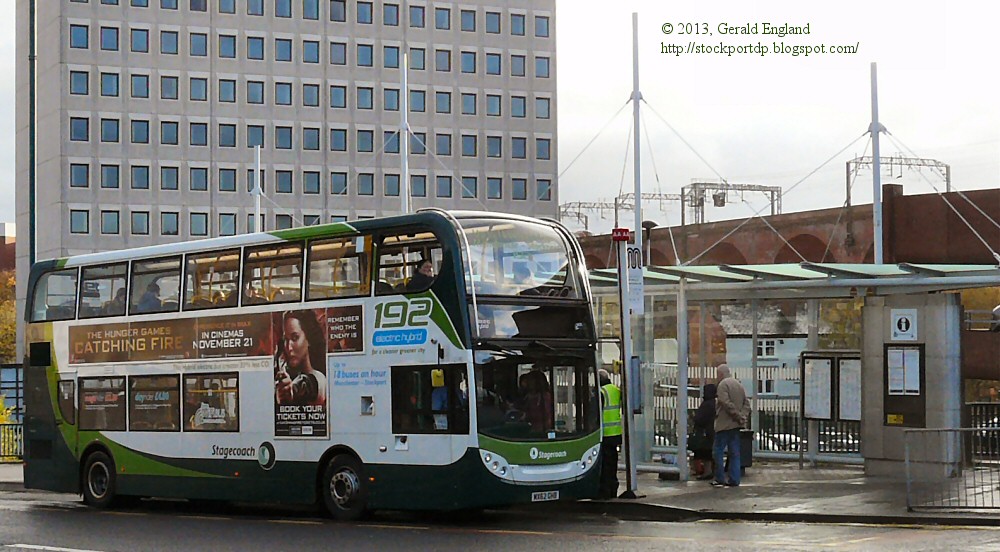 Stockport Daily Photo: The busiest bus route in the country