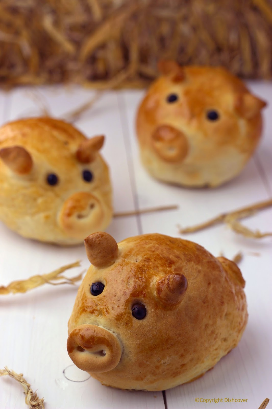 Worstenbrood "Miss Piggy" - Dishcover