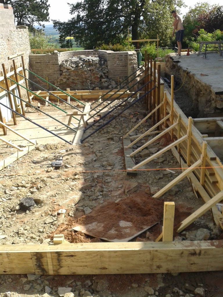 Sawdust In My Socks: Shuttering For Footings