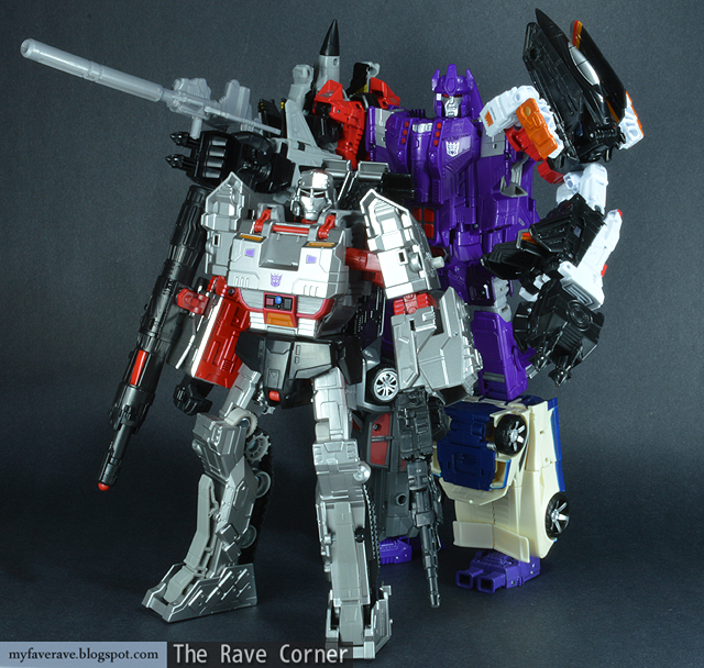 The Rave Corner: Transformers Generations Combiner Wars Galvatronus Review