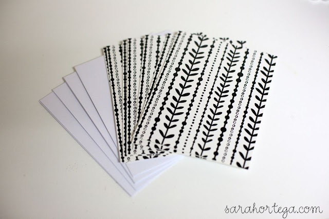 homemade cards (the quick and easy version)