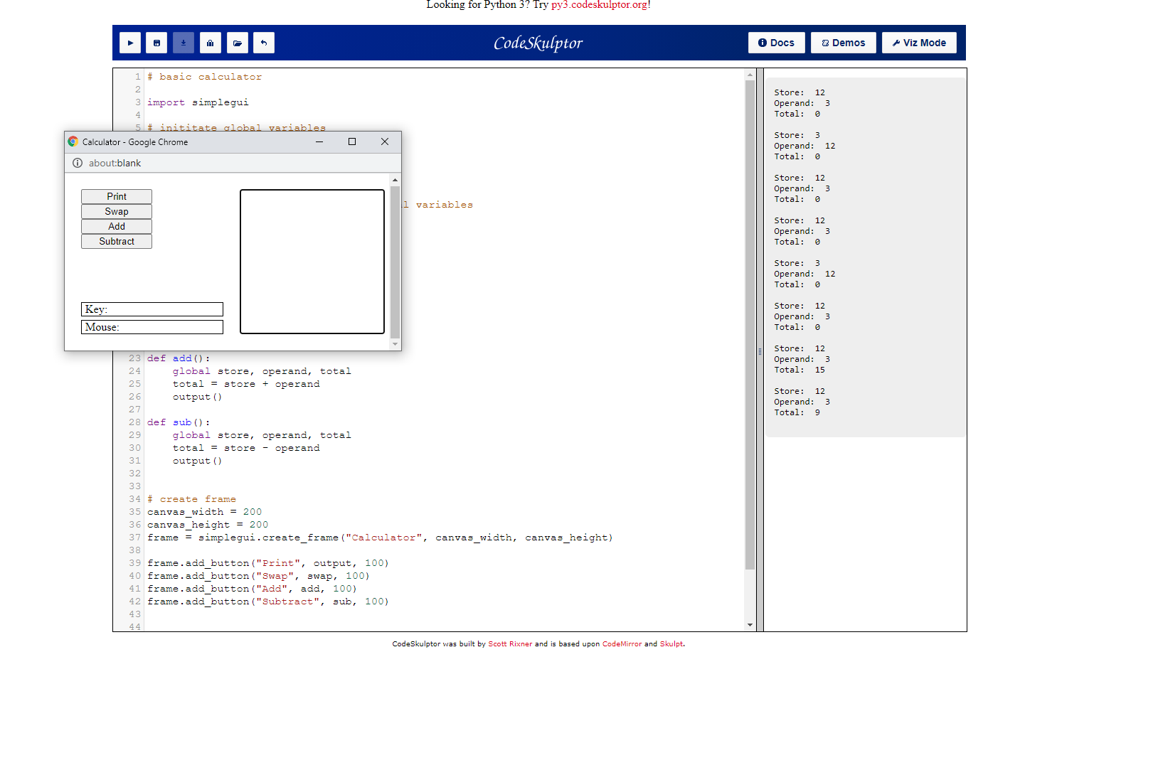 Reviewing SimpleGui & Fundamental Computing