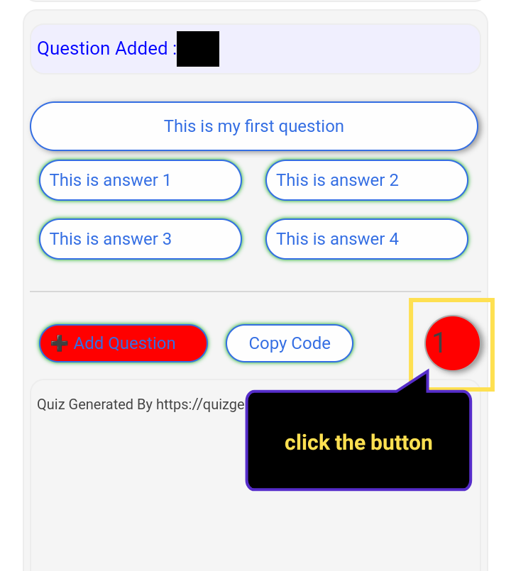 how to use quiz generator - Html Quiz Generator