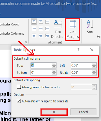 Your world in MS office: HOW TO INSERT TABLE IN MS WORD