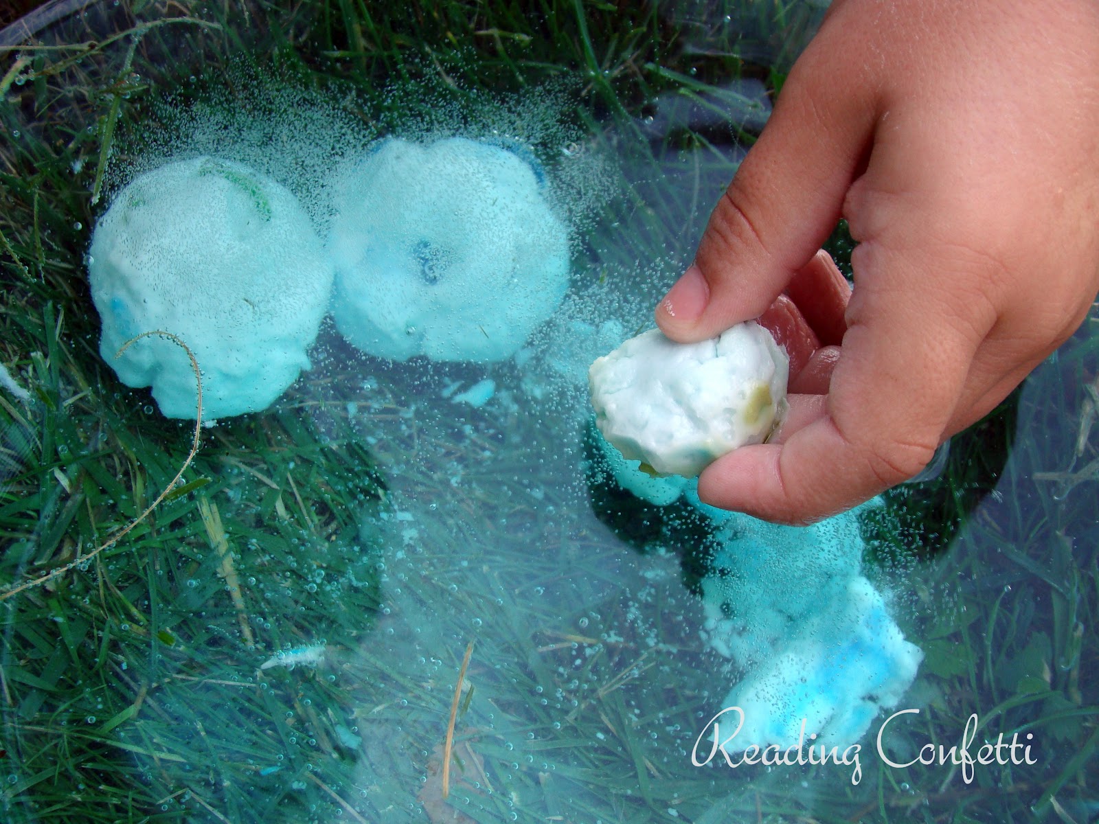 Dissolving Rocks ~ Reading Confetti