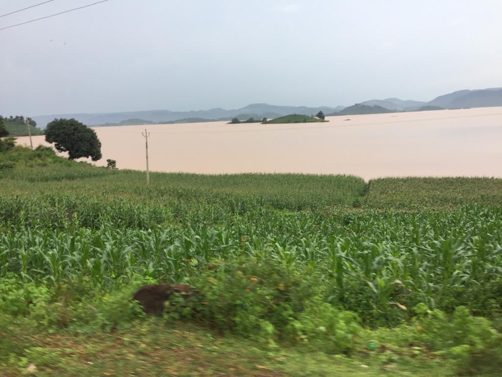 A Beautiful view of Indravati Dam