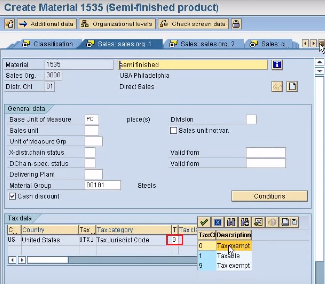 Material Master with Configuration
