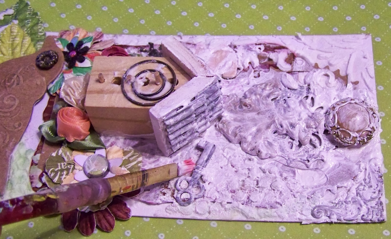 Aileen's Musings: Dimensional Collage