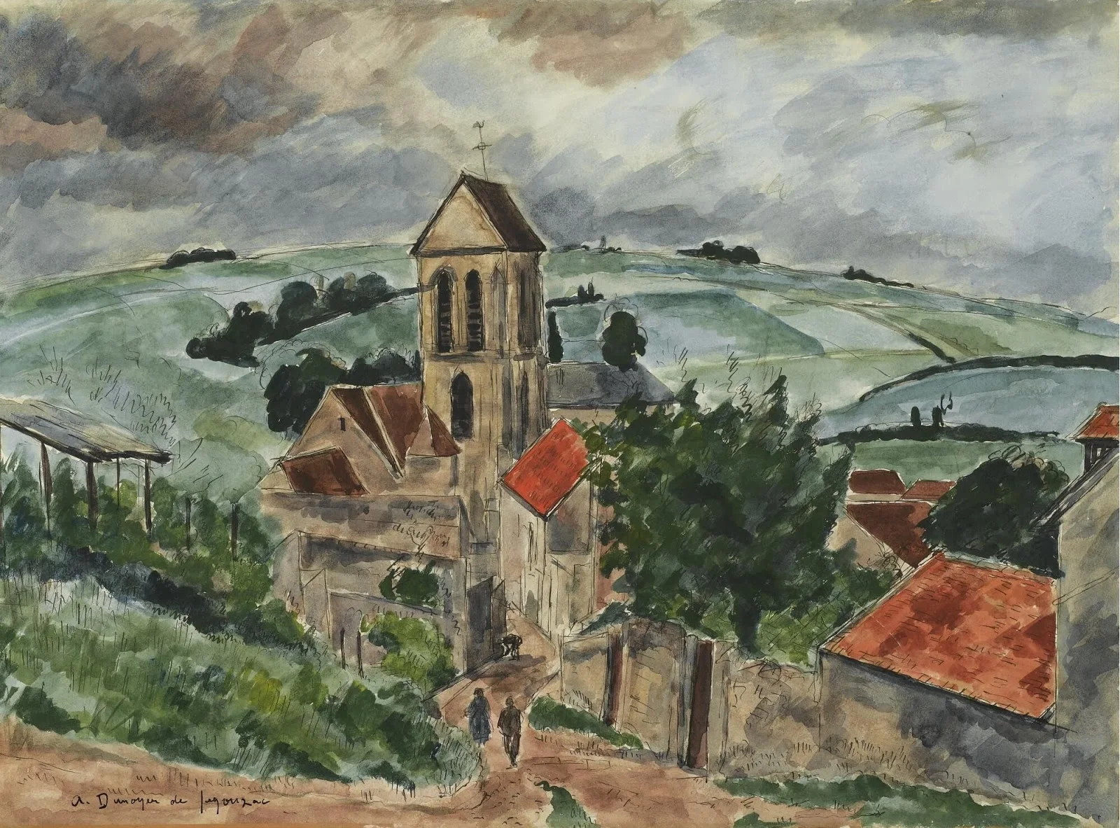 Dunoyer De Segonzac | Modern / Impressionist painter | Tutt'Art@ Masters