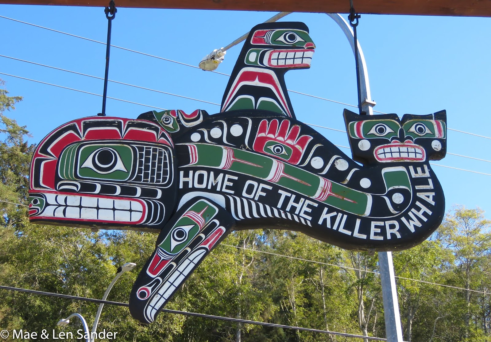 Mae's Food Blog: Murals and Public Art in Alert Bay