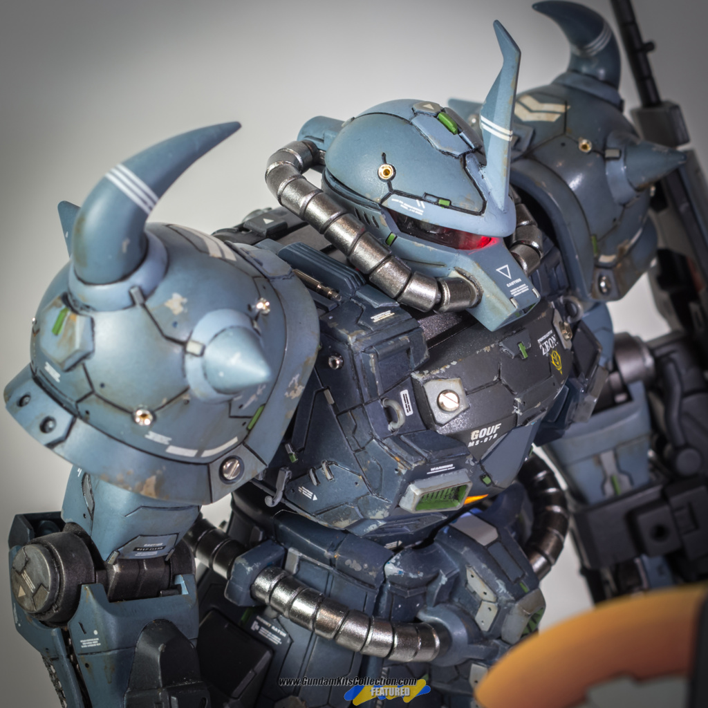 Custom Build: MG 1/100 Gouf Custom [Detailed]