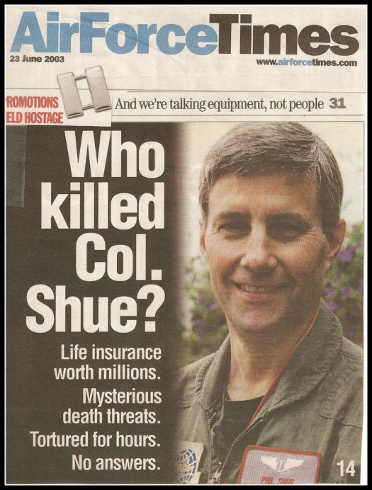 Roscoe Pond: 48 HOURS mysterious death of 'Colonel Phillip Shue' is ...