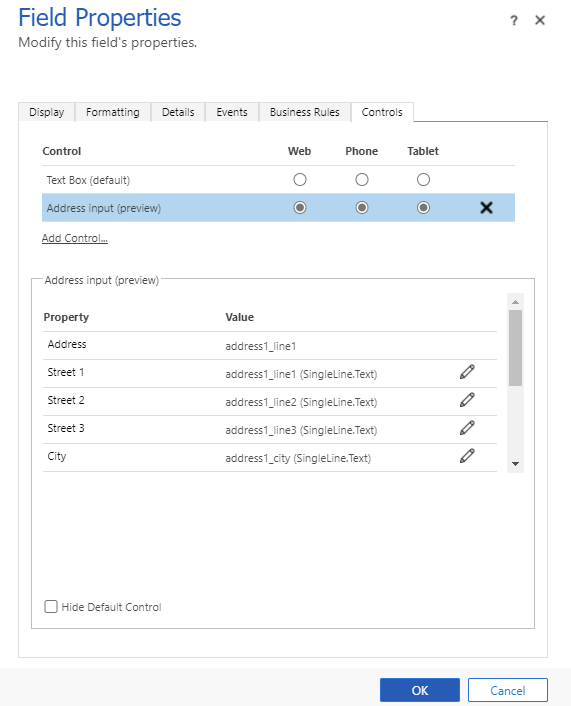 The Return of Composite Address Control in Model-driven Apps...