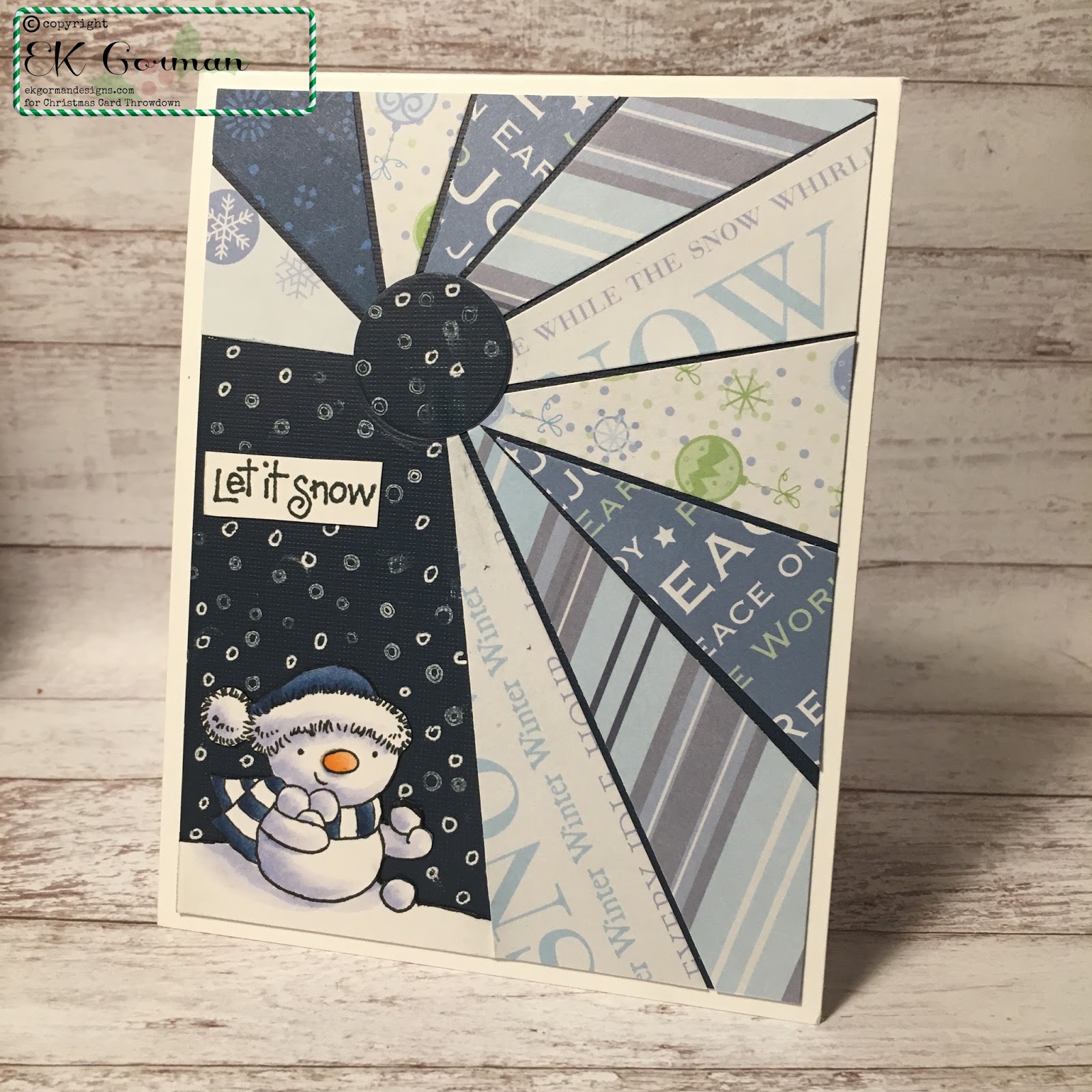 Christmas Card Throwdown: February - Technique