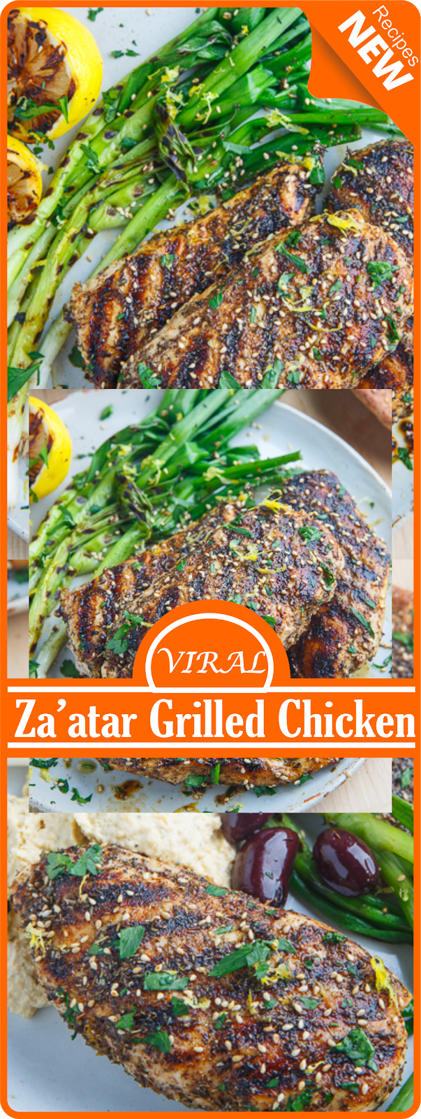 Za’atar Grilled Chicken | Think food