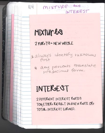 Beautiful Math: Mixture Problems in Algebra One