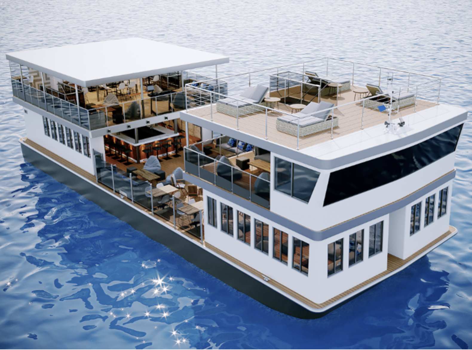 SanDiegoVille: A Floating Pool Club Is Coming To San Diego’s Mission Bay