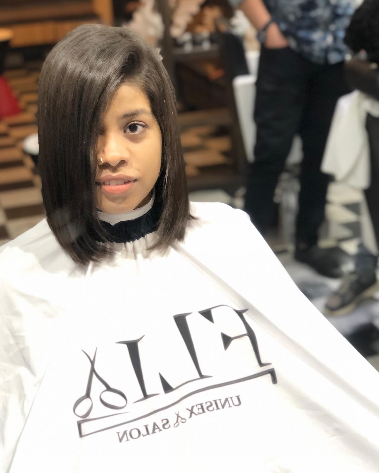 Long to bob cut | Flix hair salon - Village Barber Stories