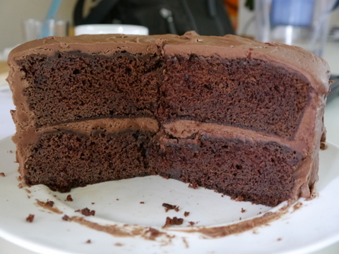 English Patis: Father's Day Devil's Food Cake
