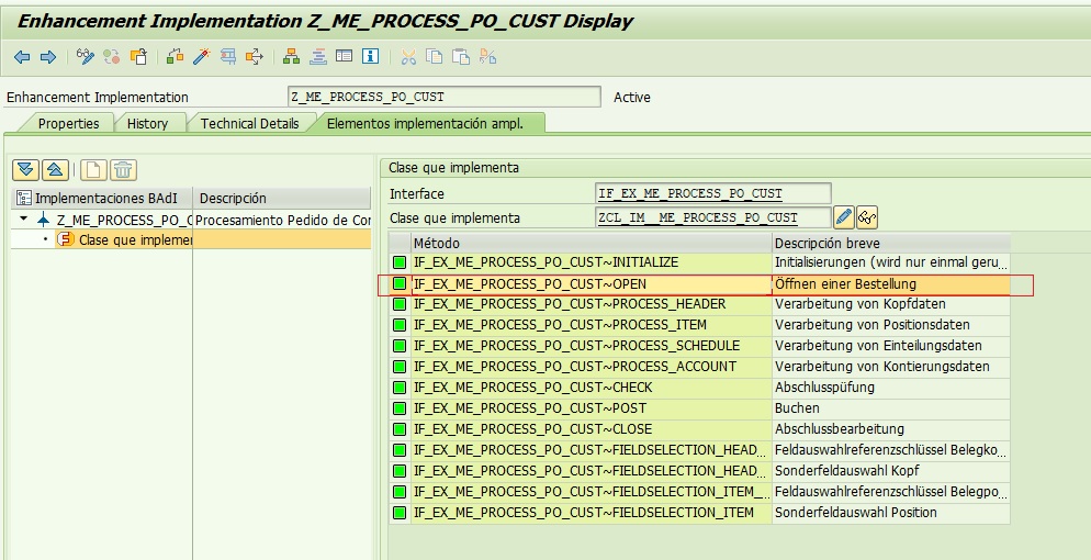 TIPS ABAP EJEMPLO: 7. ME23N, Cambiar la información a mostrar en Orden ...